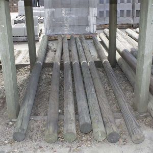 100mm x 3.6m CCA Treated Log – North Brisbane Landscapes